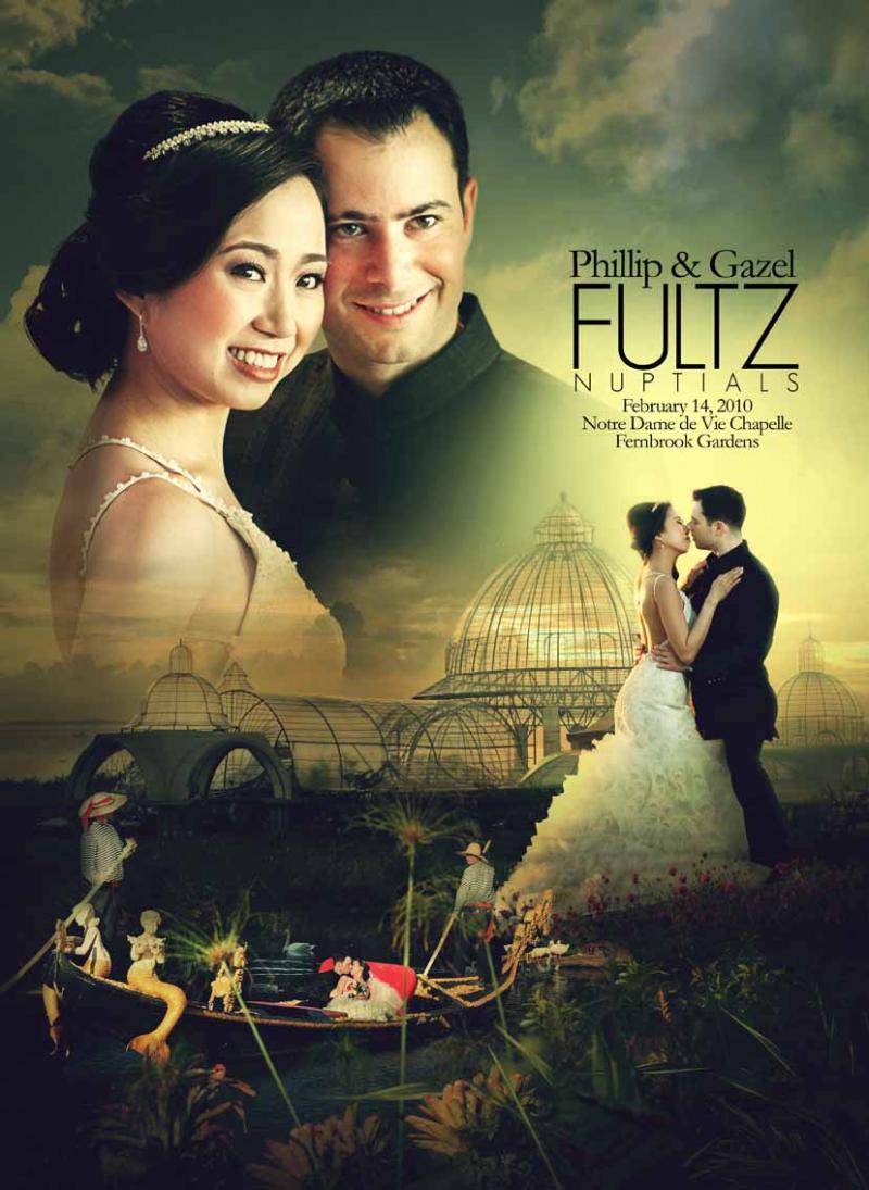 Phil and Gazel Fultz - Wedding Album