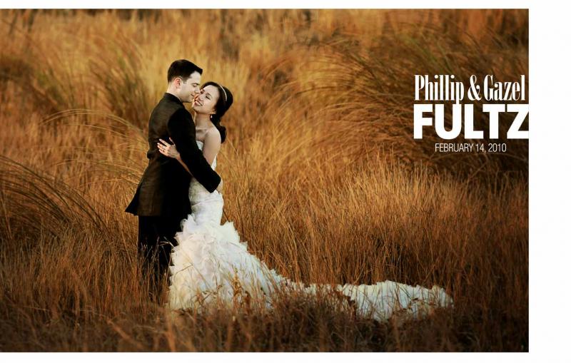 Phil and Gazel Fultz - Wedding Album