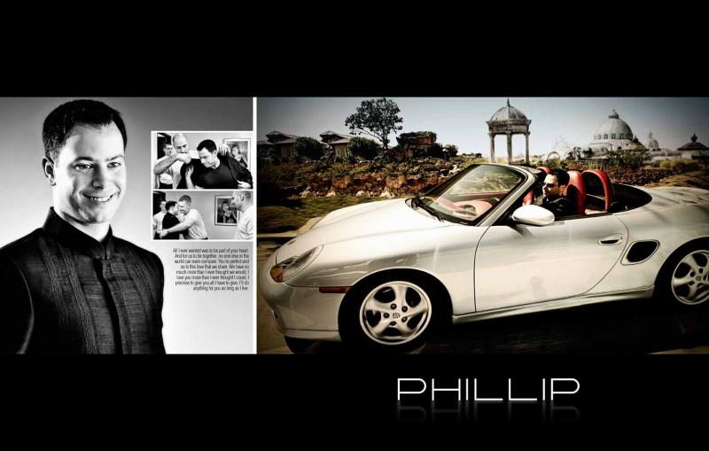 Phil and Gazel Fultz - Wedding Album